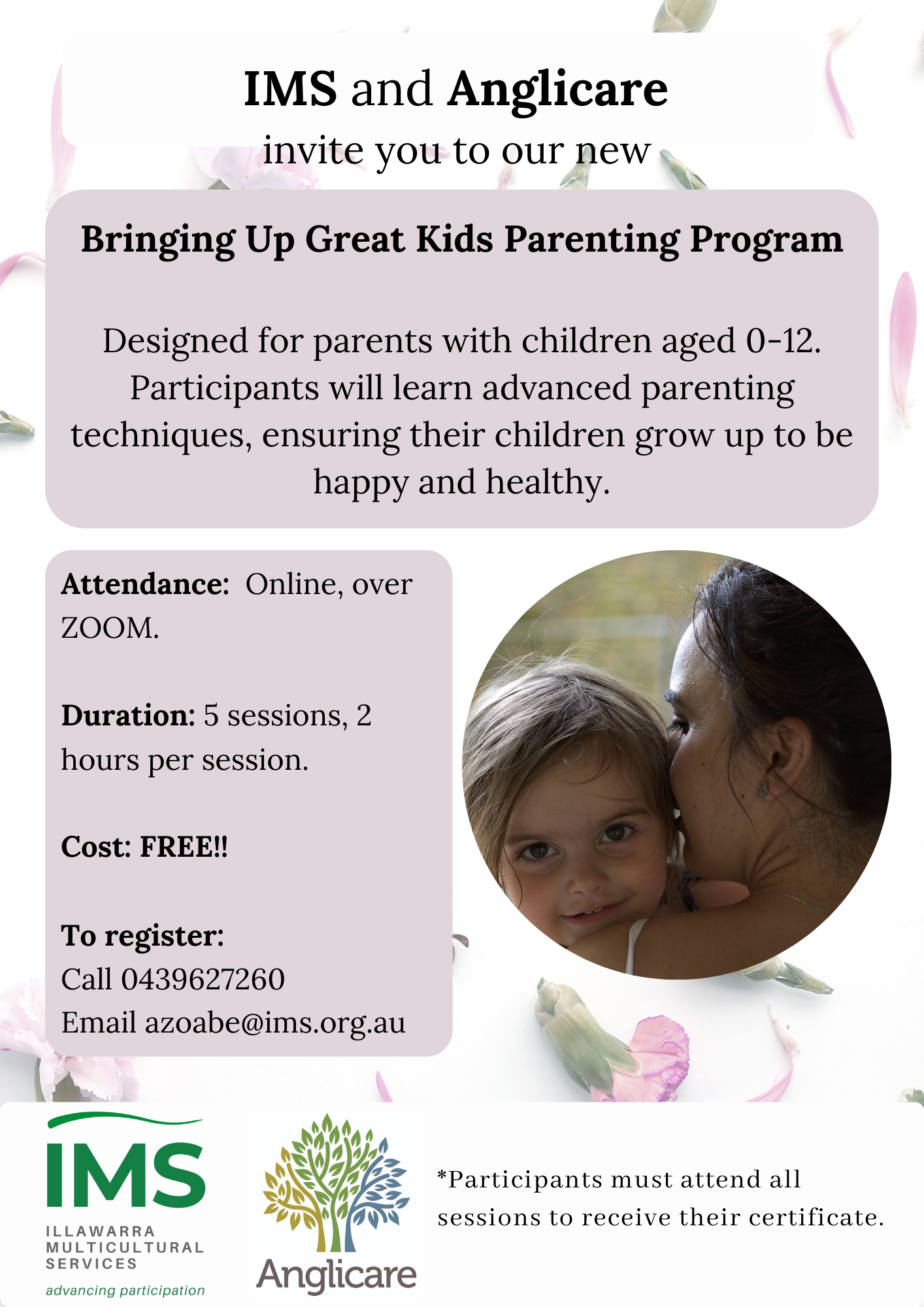 Bringing Up Great Kids Parenting Program – Illawarra Multicultural Services