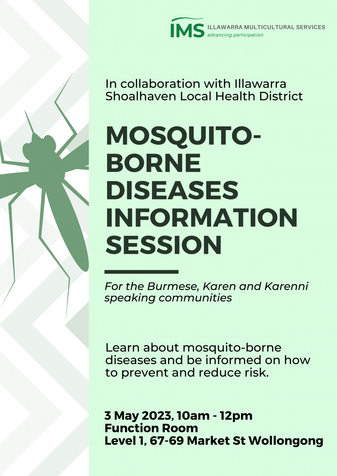 Mosquito-borne Diseases Information Session – Illawarra Multicultural ...