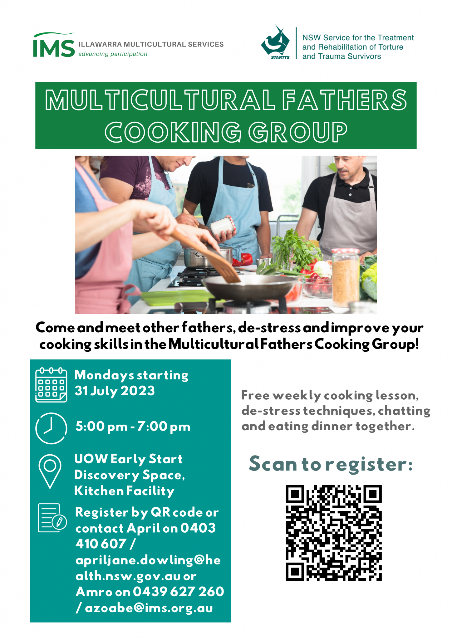 Multicultural Fathers Cooking Group w/ STARTTS – Illawarra ...