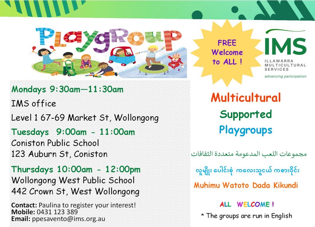 Multicultural Supported Playgroups are back for 2024! – Illawarra ...