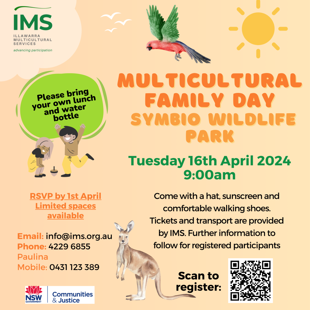 Multicultural Family Day – Symbio Wildlife Park – Illawarra ...